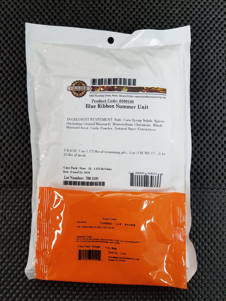 Blue Ribbon Summer Sausage Seasoning – Alaska Butcher Equipment & Supply