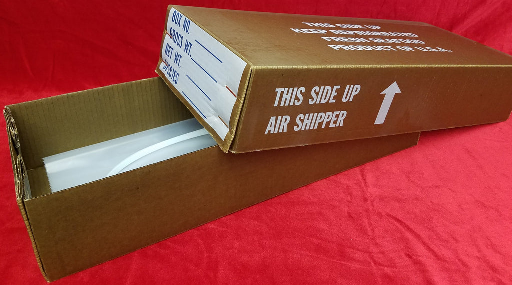 Wet Lock Fish Box 25LB Capacity – Alaska Butcher Equipment & Supply